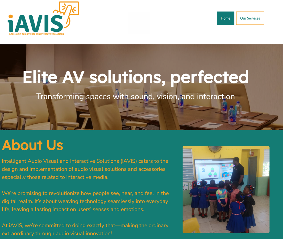 Intelligent Audio Visual and Interactive Solutions