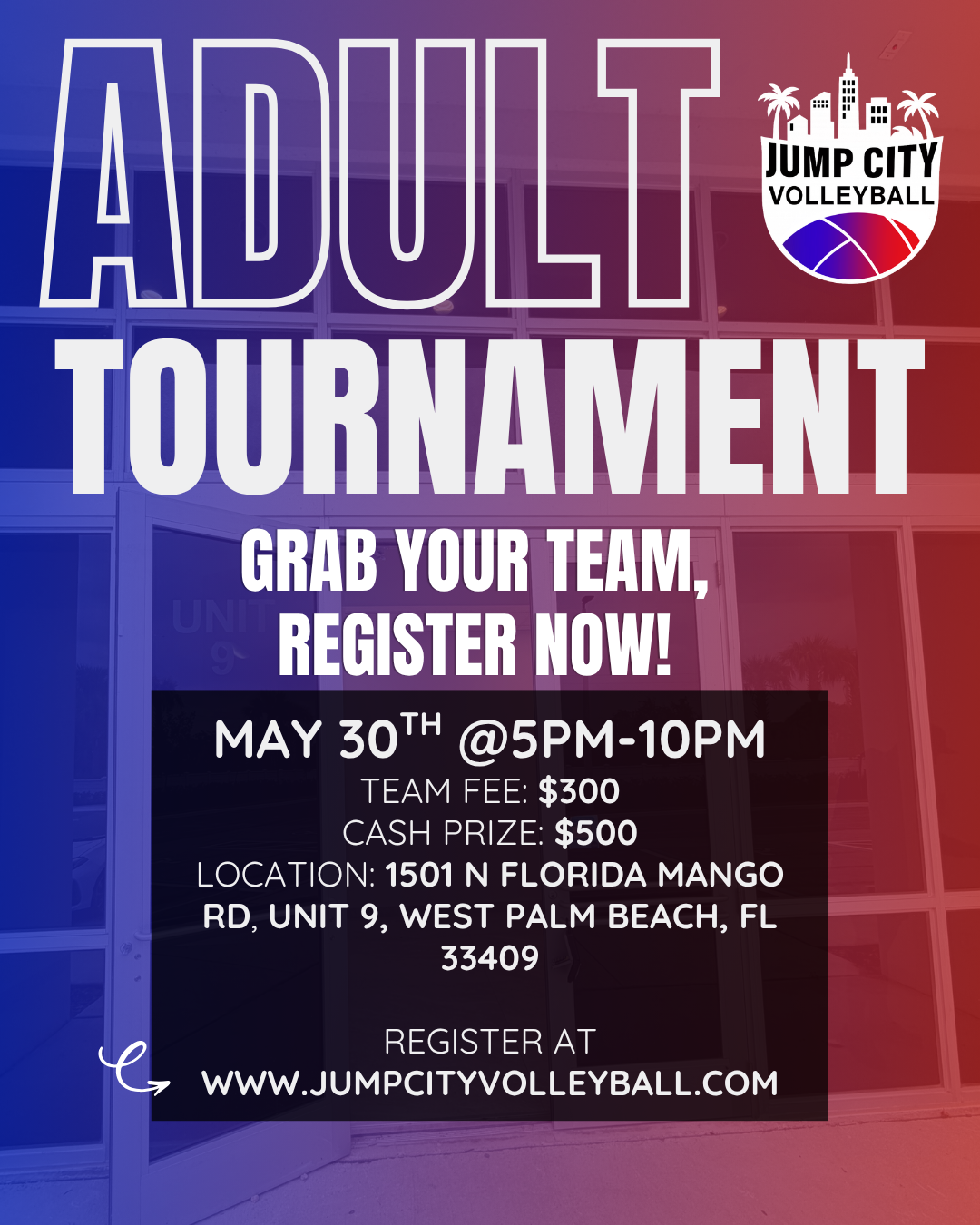 Jump City Volleyball | Volleyball Facility in Palm Beach - Adults
