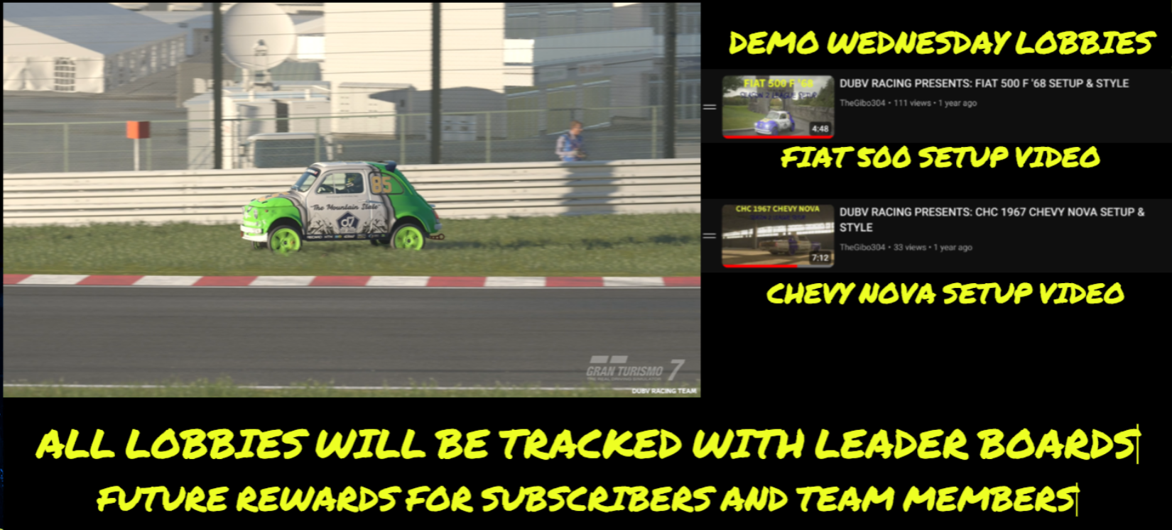 DUBV RACING TEAM PAGE