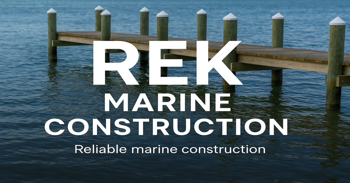 REK Marine Construction – Bulkheads, Docks & Seawalls NJ