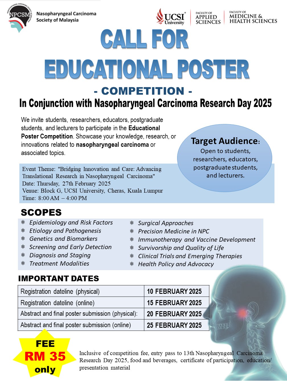 13th NPC Research Day and 15th NPCSM Annual Meeting - Education Poster ...