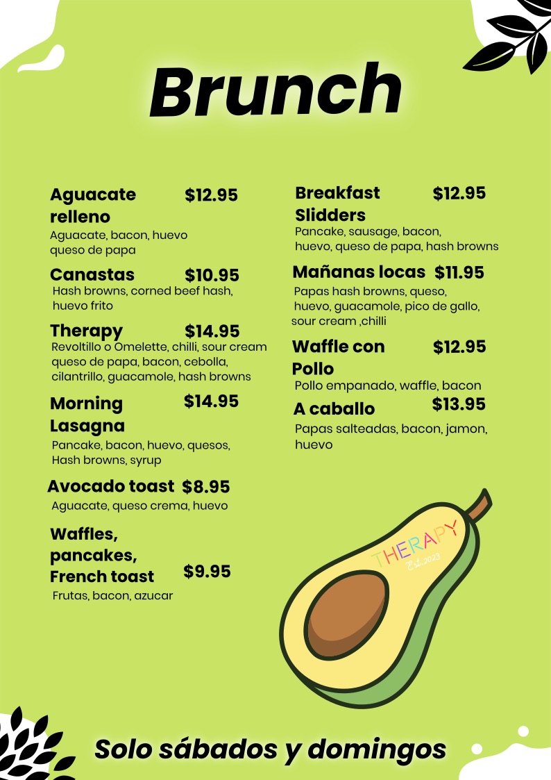 Therapy Restaurant PR