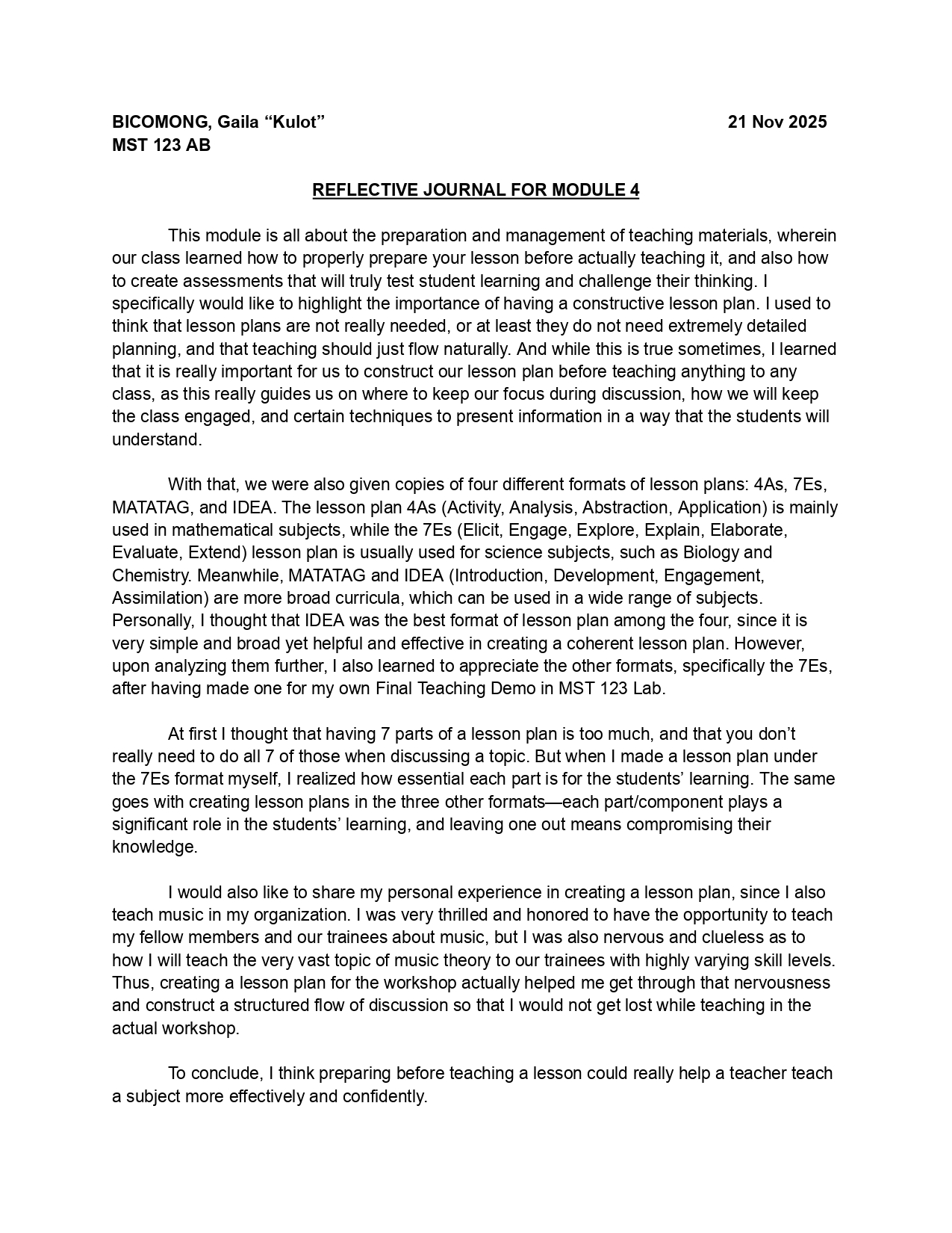 My Website - E-Journals