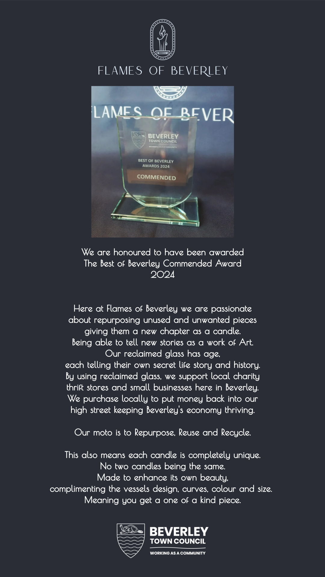 Flames of Beverley - Best of Beverley Awards 2024